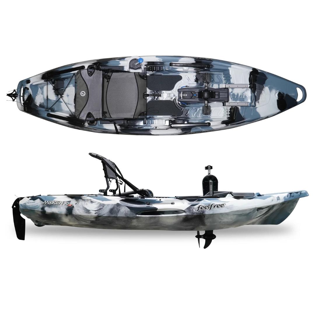 Moken 10PDL Fishing Kayak – Red Alert Lures
